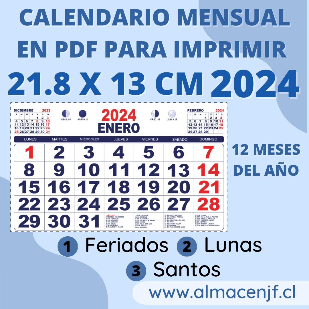 Calendario En Miniatura Para Imprimir Mini Calendario Verde Claro